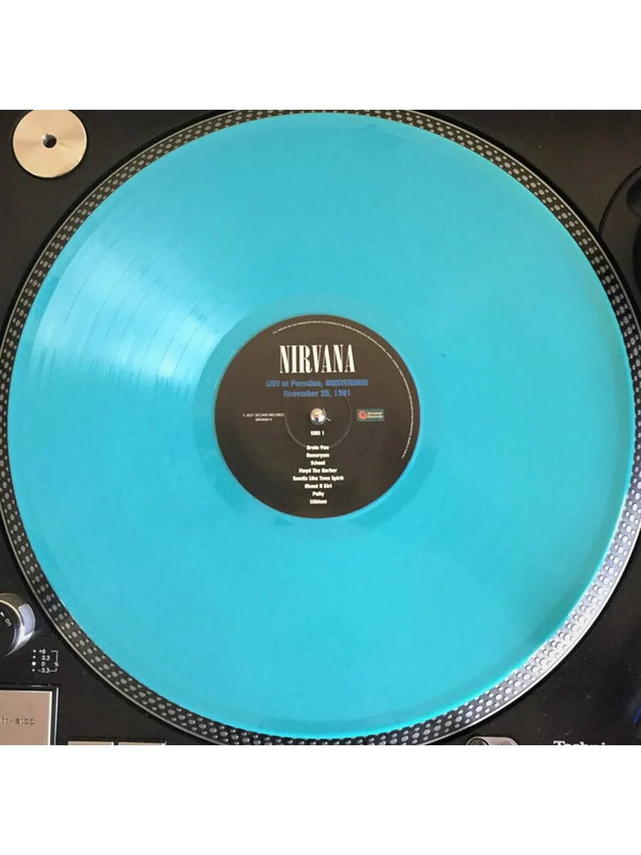 Nirvana - Live At Paradiso, Amsterdam (turquoise) — фото 1
