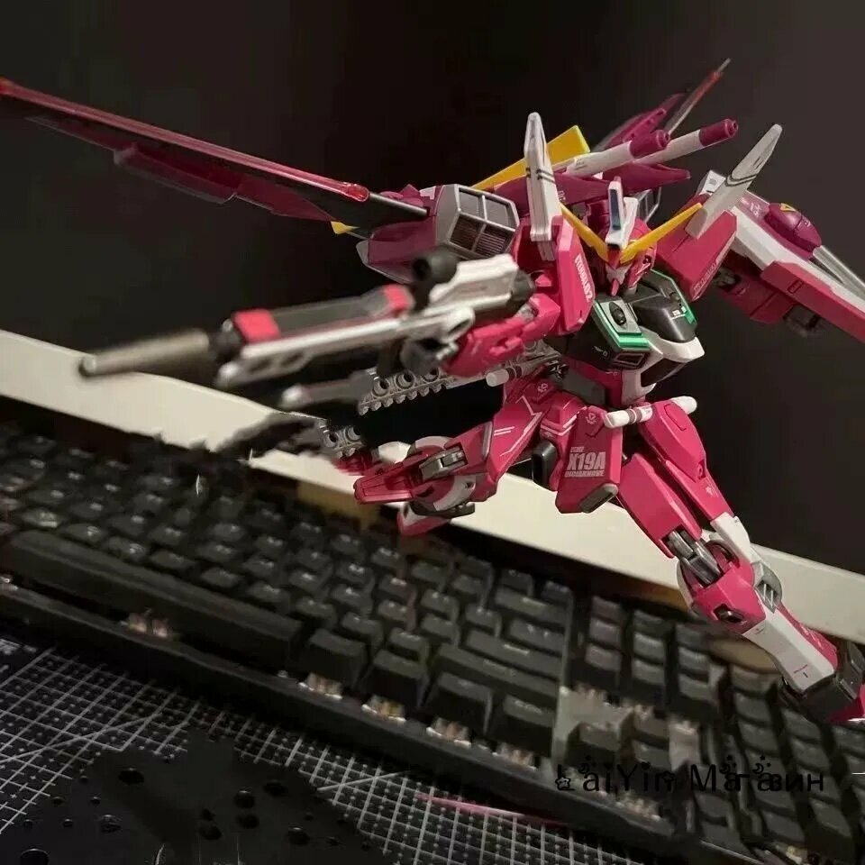 Сакура розовый Игрушечная фигурка Gundam Модель HG 1:144 / подарок для мальчика/Бесплатная подставка + декали