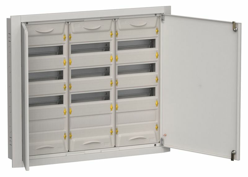Корпус ЩРв-144 (3х48) TITAN 5 755х885х130 IP31 сер. метал. IEK TI5-50-V-3X048-31-7035