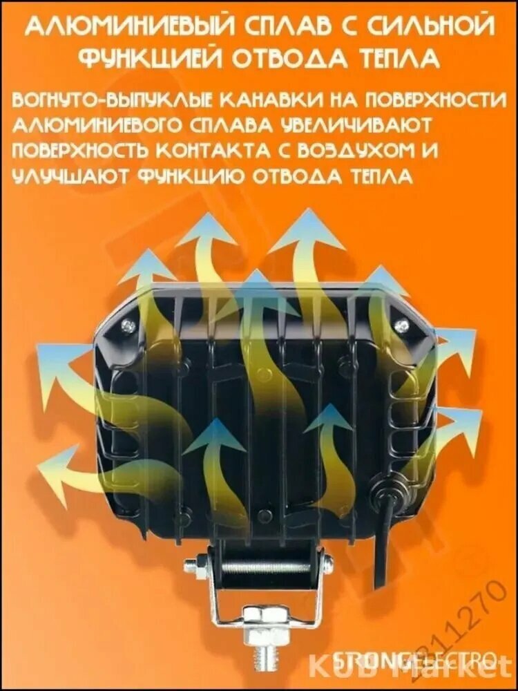 Фара передняя для велосипеда — фото 1