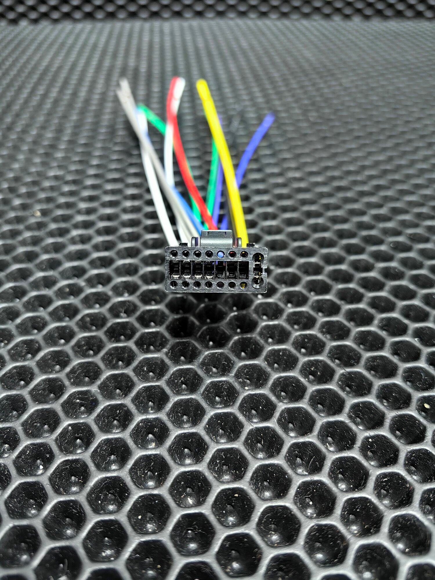 Разъём c медными проводами 16 pin для автомагнитолы Kenwood DPX, KDC, KMD, KRC, PC R, Z серии/ JVC KD, KS серии кабель акустический