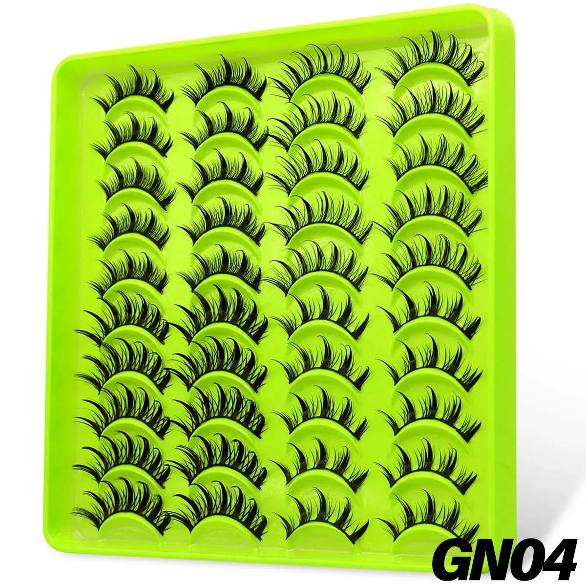 Искусственные ресницы GROINNEYA 3D манга 5/7/20 пар 20 pairs-GN04
