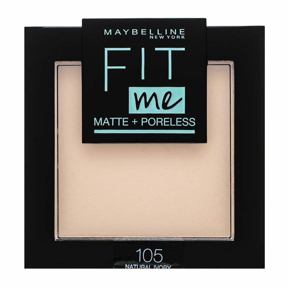 Пудра Maybelline Fit Me! Matte + Poreless Powder 105 Natural Ivory 9 г