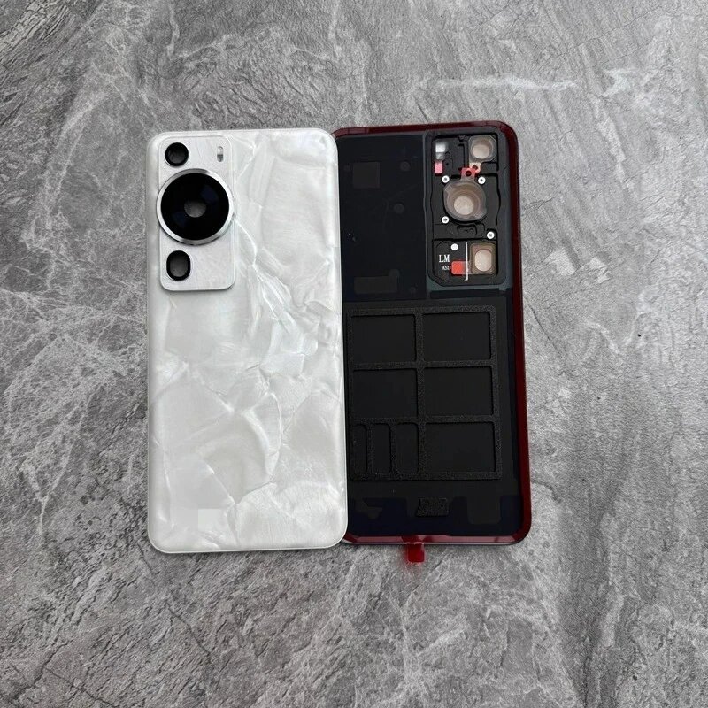 Для Huawei P60 Pro задняя крышка MNA-AL00 MNA-LX9 замена крышки батарейного отсека с объективом камеры