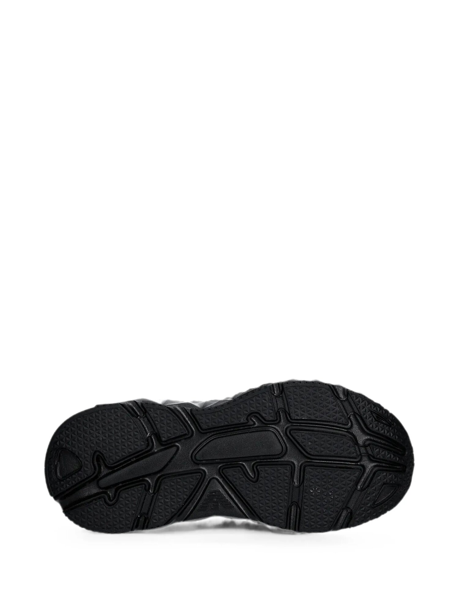 Кроссовки EA7 EMPORIO ARMANI Geometric-sole mesh sneakers, размер 9.5, черный — фото 1