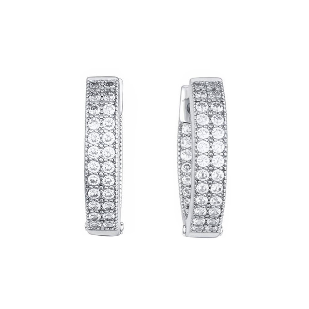 серьги из серебра