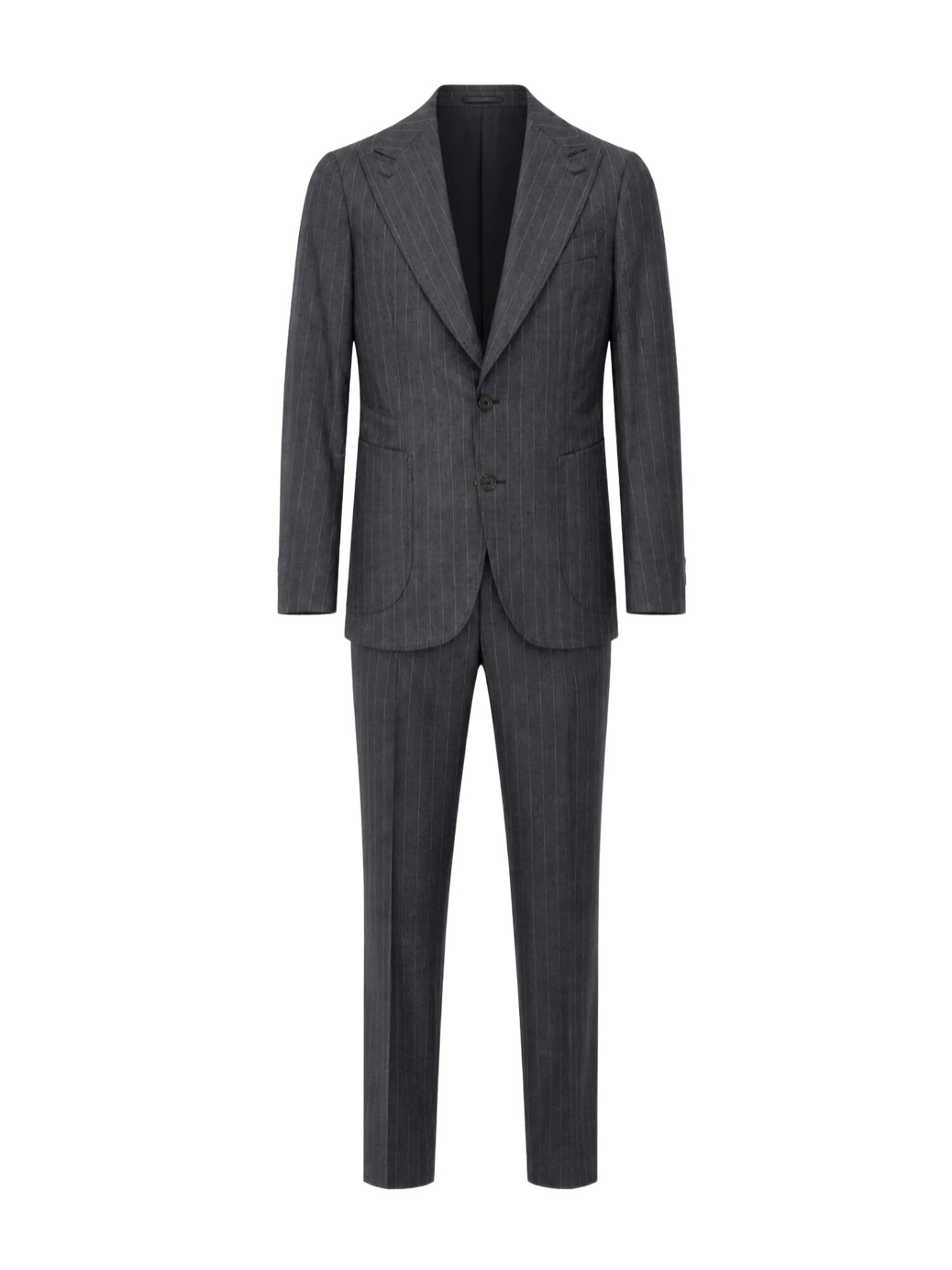 Комбинезон FRANZESE Pinstripe single-breasted suit, размер 46, серый — фото 1