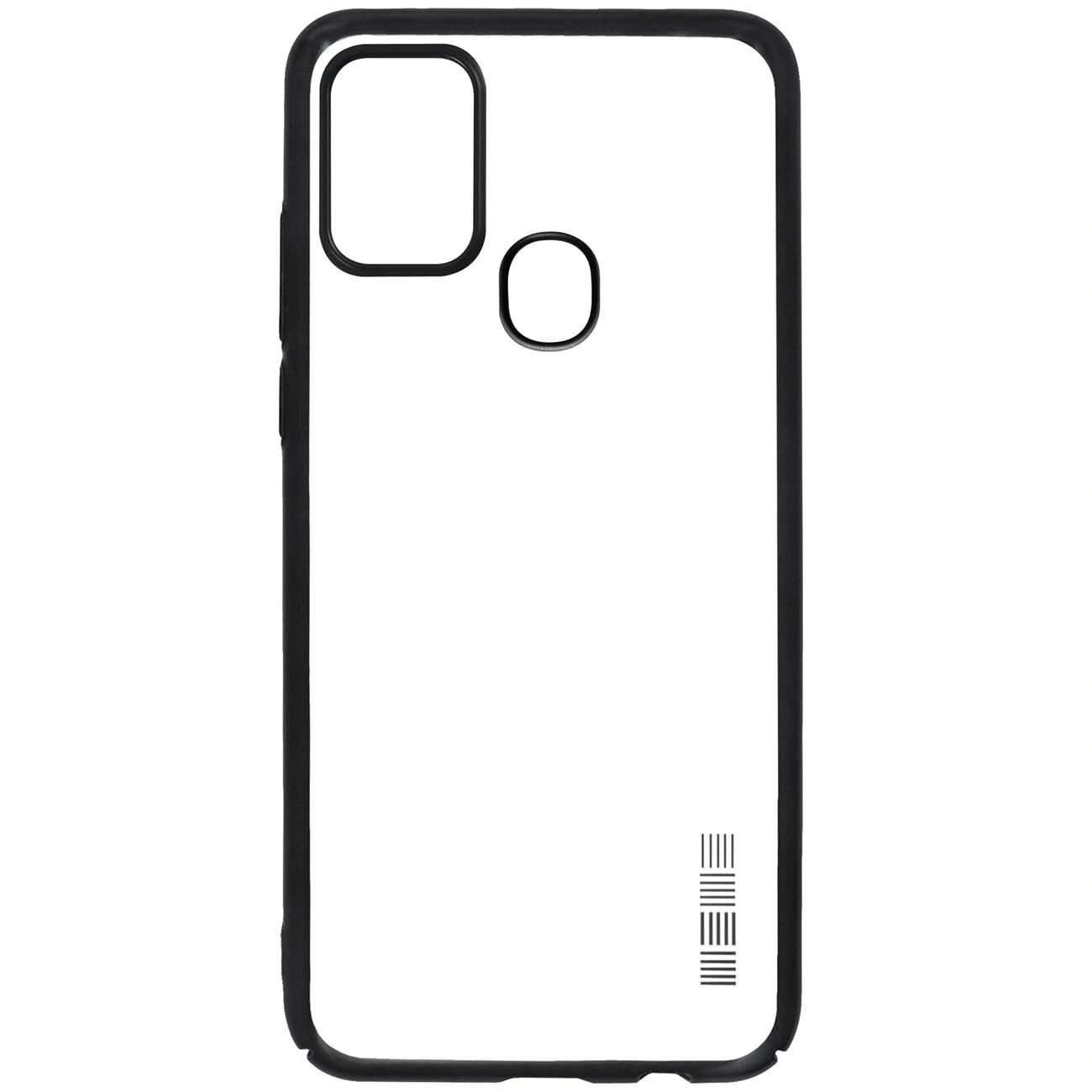 Чехол InterStep DECOR NEW MAT EL Galaxy A21s Черный