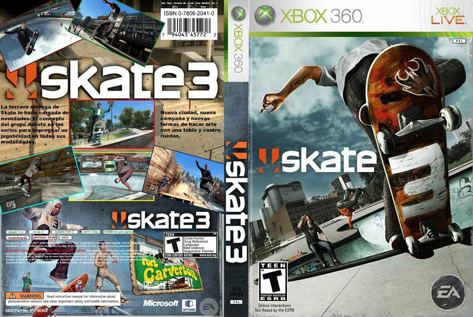 Skate 3 [Xbox One - Xbox 360, английская версия]