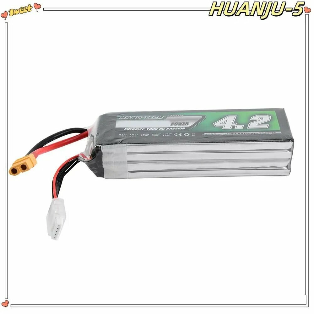 14.8V LiPo аккумулятор 4200mAh, высокая производительность, для моделей RC автомобилей/самолетов/лодок