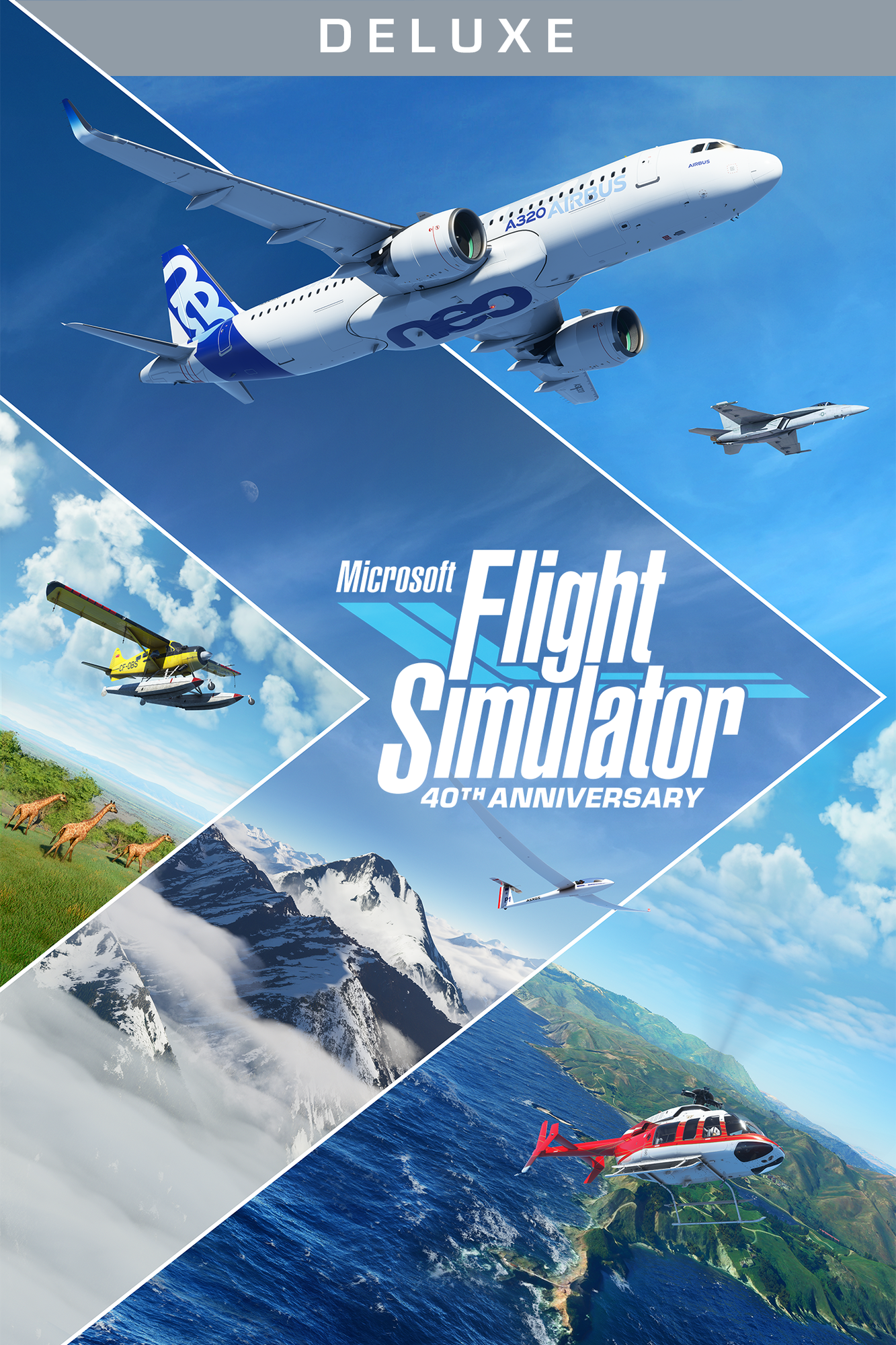 Microsoft Flight Simulator Deluxe 40th Anniversary Edition — ключ активации Xbox / Microsoft Store · Xbox One, Xbox Series X|S · цифровой ключ · любой регион