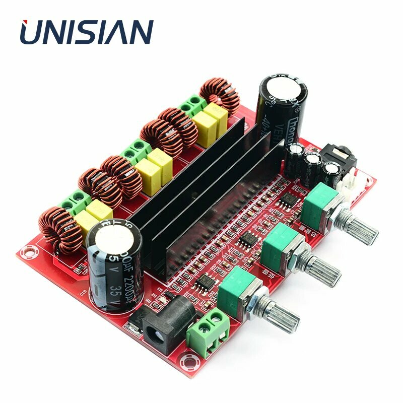UNISIAN TPA3116 2.1 Аудиоусилитель 100Вт+2х80Вт