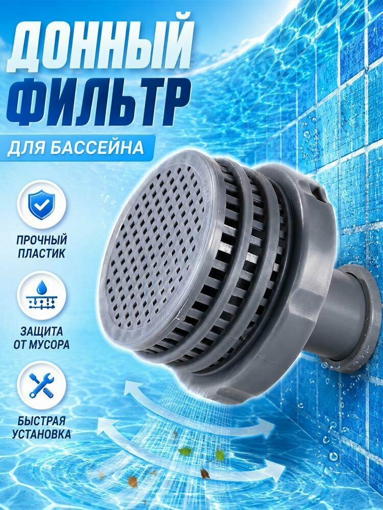 Для подключения сетка для экрана плавательного бассейна входное сопло шланговое соединение