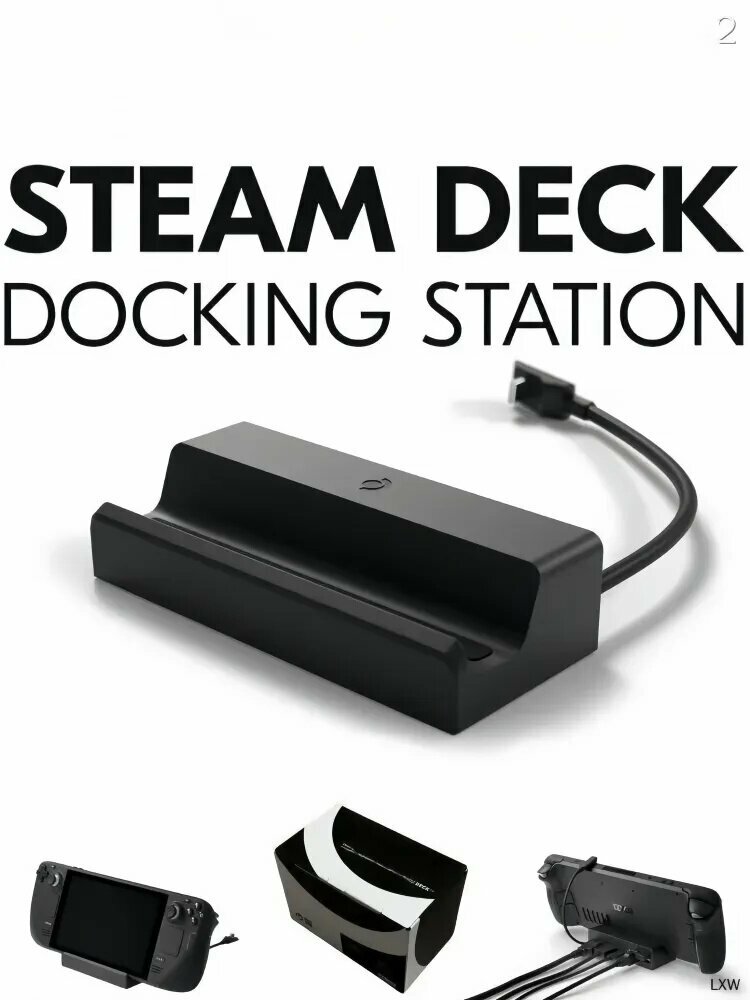 Steam Deck Док-станция зарядка 4K 60Hz HDMI, USB 3.0, GP-813