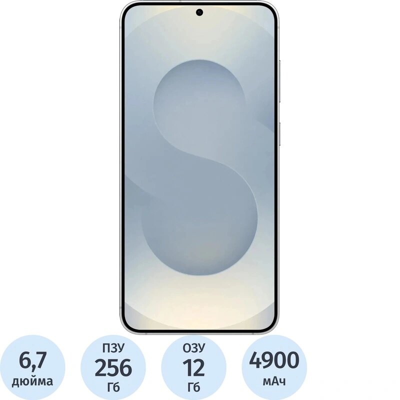 Смартфон Samsung Galaxy S25+ 256 Гб серый (SM-S936BZSBCAU) Арт. 2207125