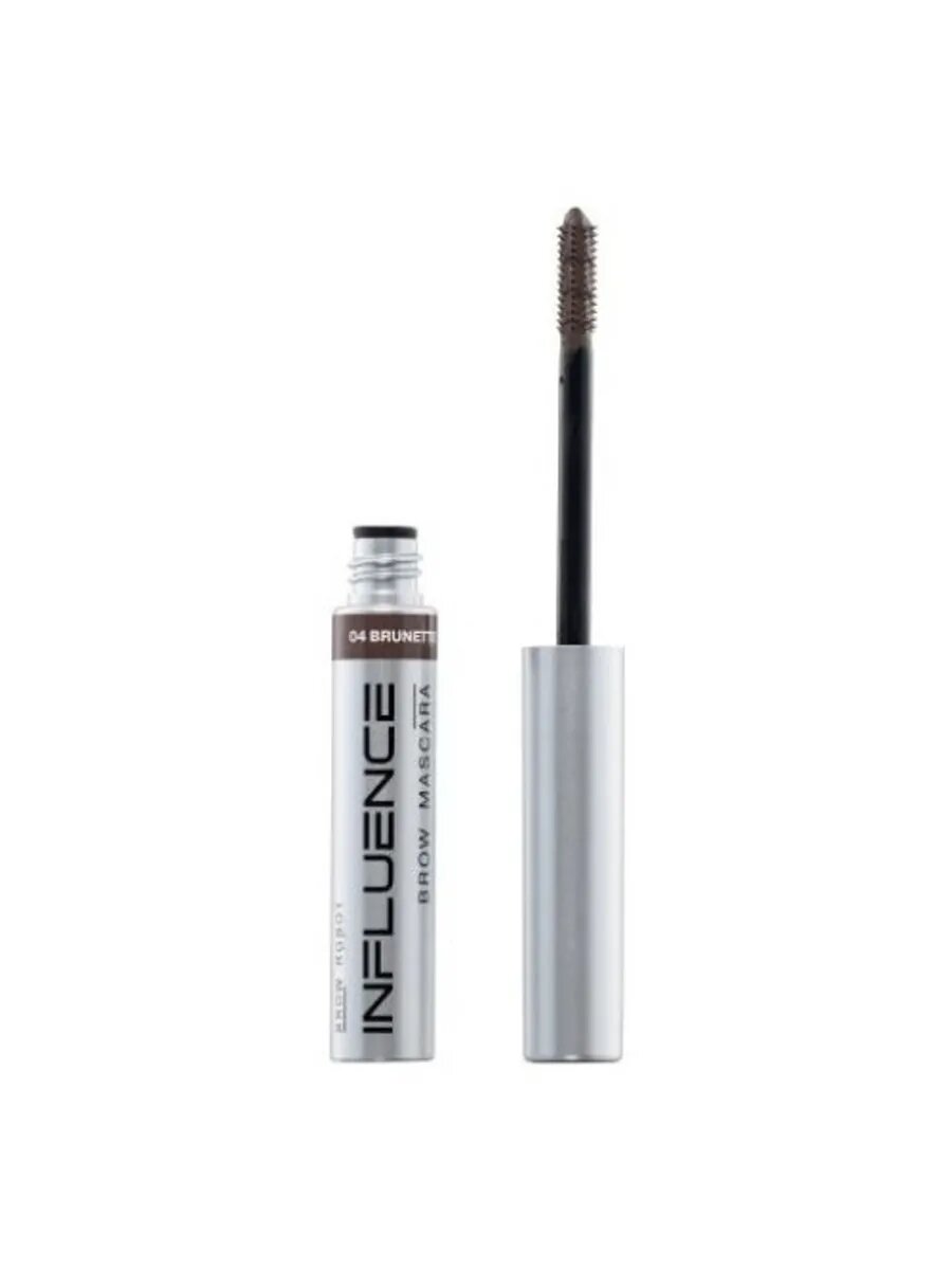 Тушь для бровей Influence Beauty Brow robot тон 04 темно-кор