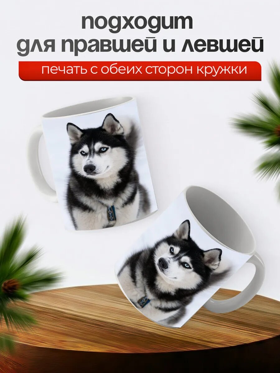 Кружка Хаски 2, — фото 1