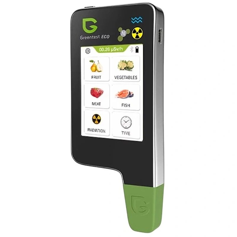 Мультиметр Нитратомер портативный, Дозиметр, Экотестер GREENTEST ECO6 черн, УР