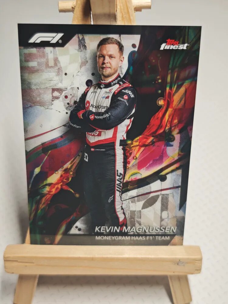2024 Topps Finest Набор карточек для коллекционирования F1 MAGNUSSEN 16