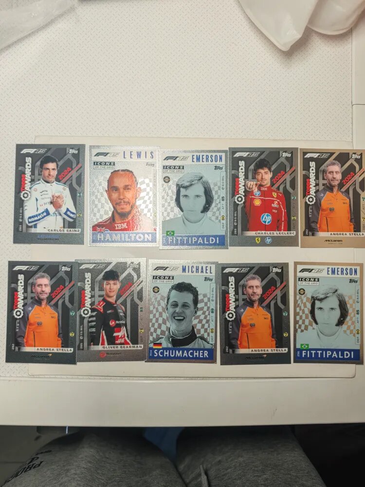 Коллекционная карточка Topps 2025 Turbo Attax F1