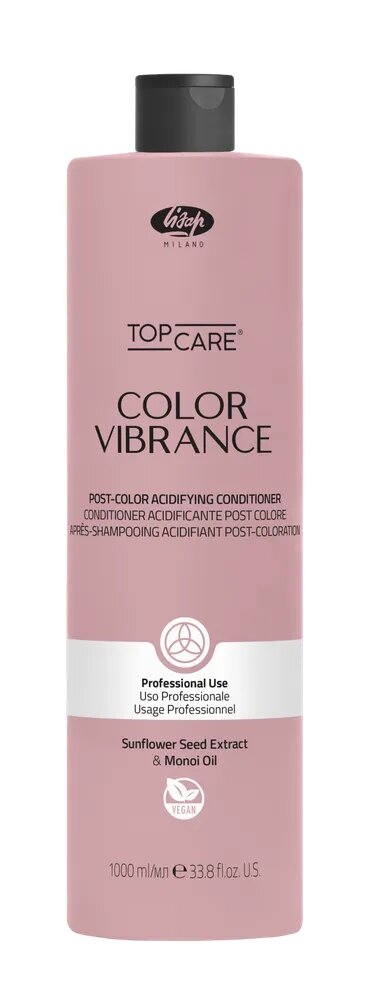 Окисляющий шампунь после окрашивания - Lisap Post-color acidifying shampoo 1000 мл