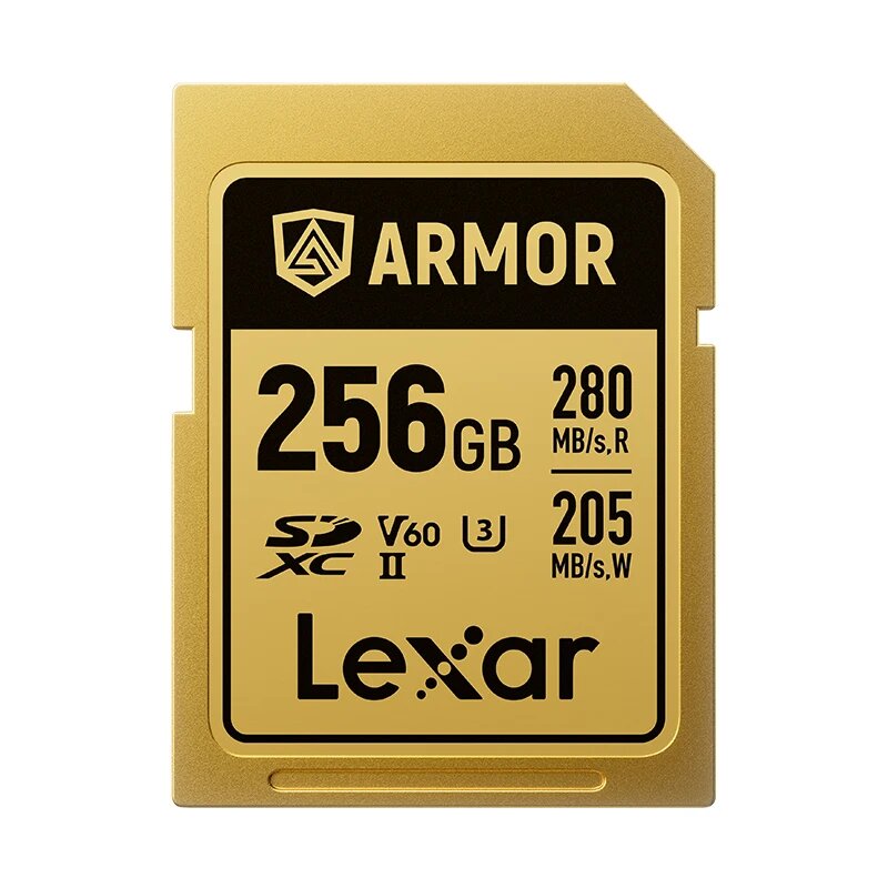 Карта памяти Lexar ARMOR GOLD SDXC UHS-II 128/256 ГБ 256 ГБ