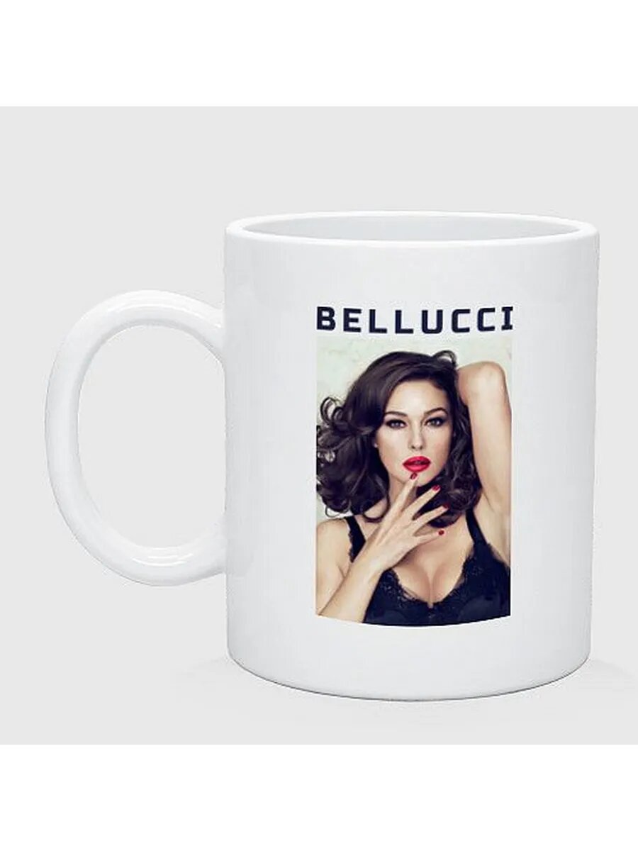 Monica Bellucci: Red lips кружка