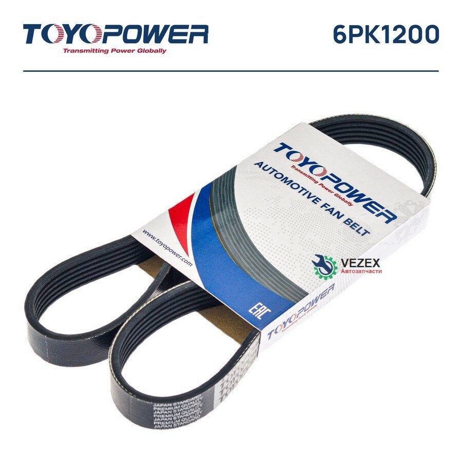 TOYOPOWER 6PK1200 Ремень поликлиновой