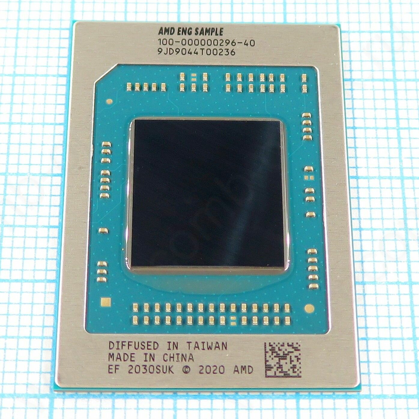 100-000000296-40 100-000000296 Ryzen 5 Mobile 5600H BGA1140 (FP6) - процессор для ноутбука