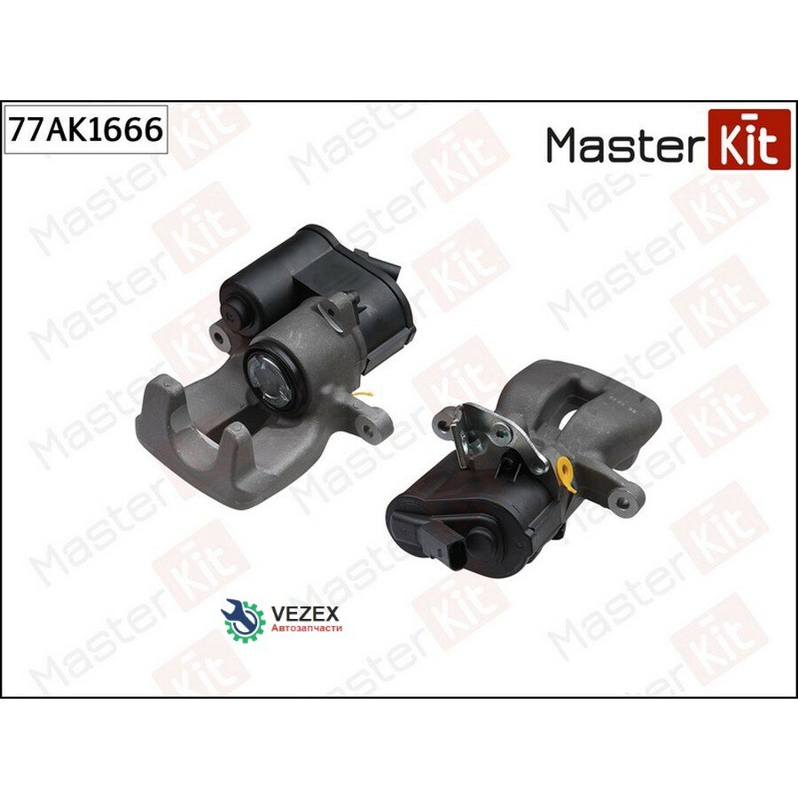 MASTERKIT 77AK1666 Тормозной суппорт задний правый