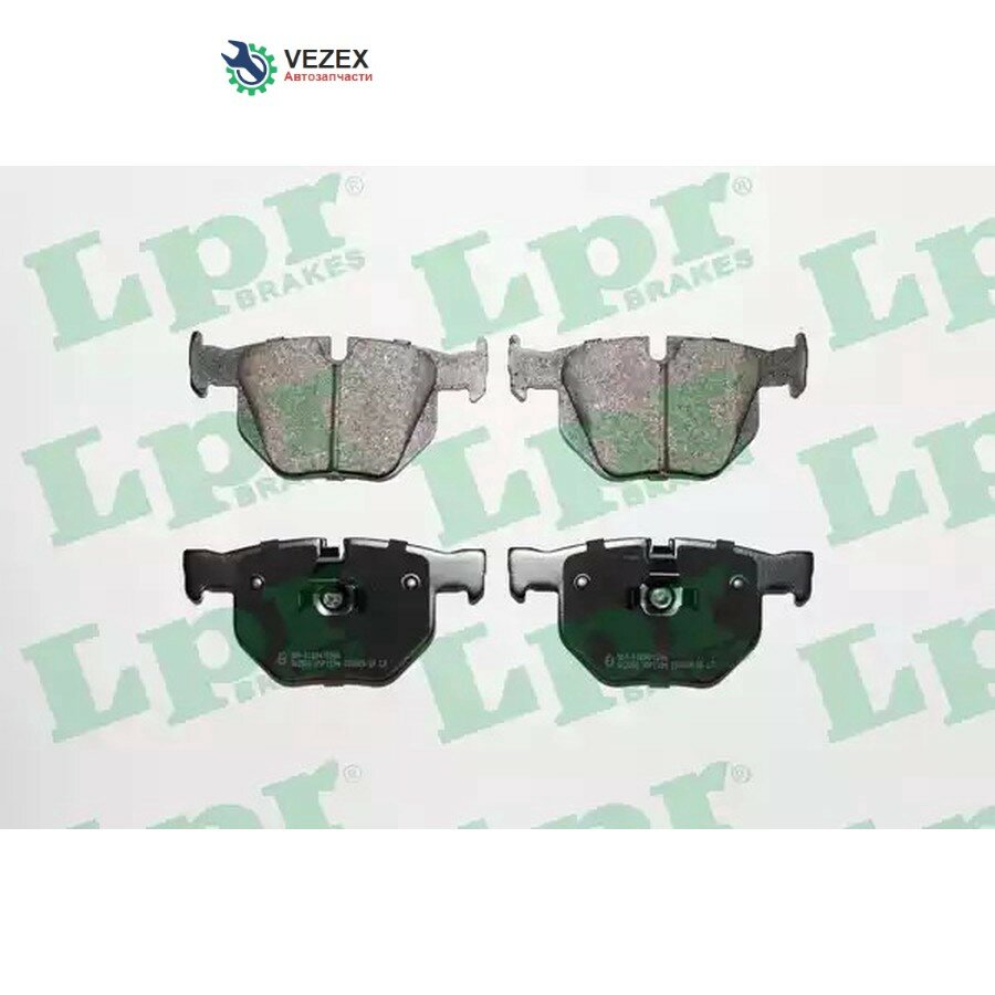 LPR 05P1194 Комплект тормозных колодок 05P1194