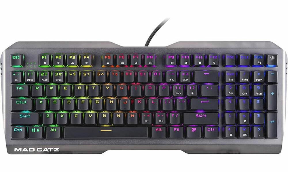 Клавиатура игровая Mad Catz S.T.R.I.K.E. 13 механическая русифицированная