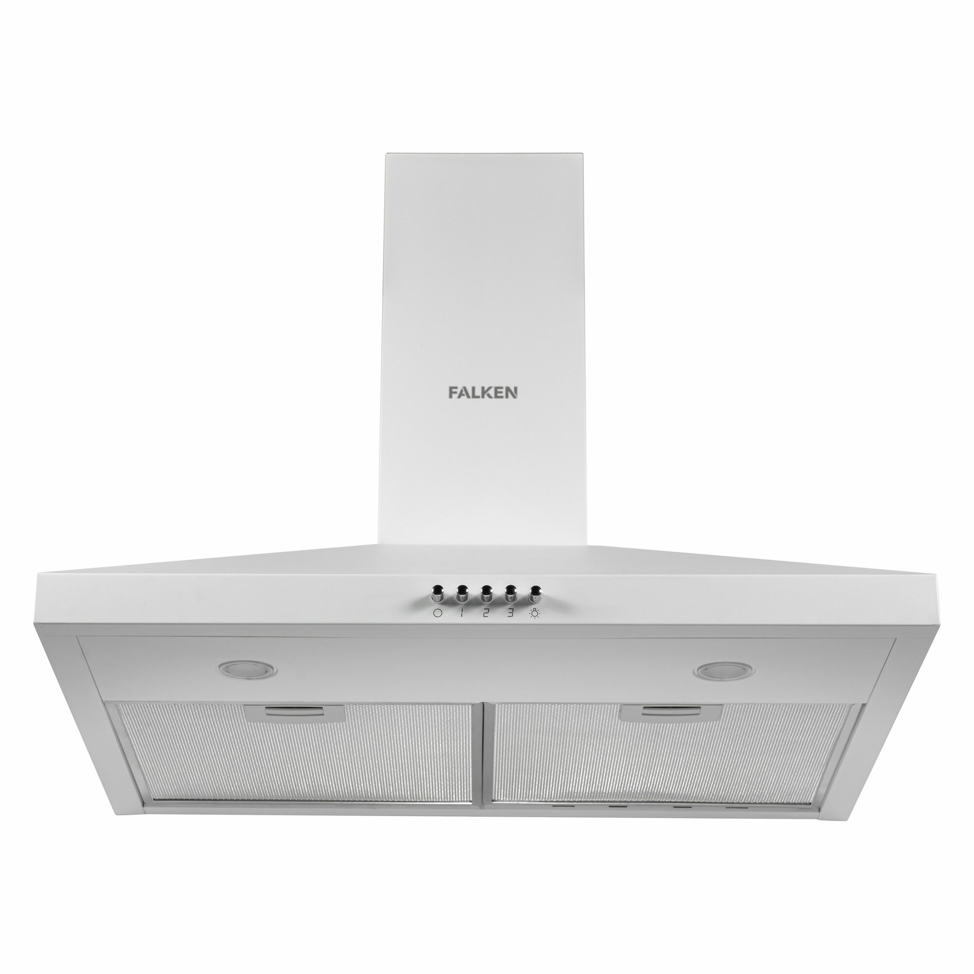 Кухонная вытяжка купольная FALKEN H-6006-3 WHITE