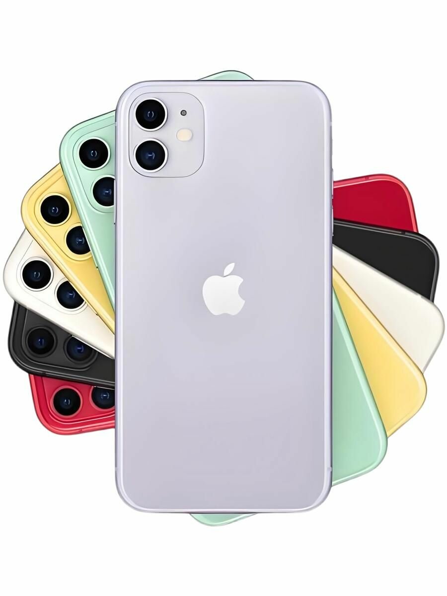 Восстановленный Apple Смартфон iPhone 11 Global 4/128 ГБ, Nano-SIM