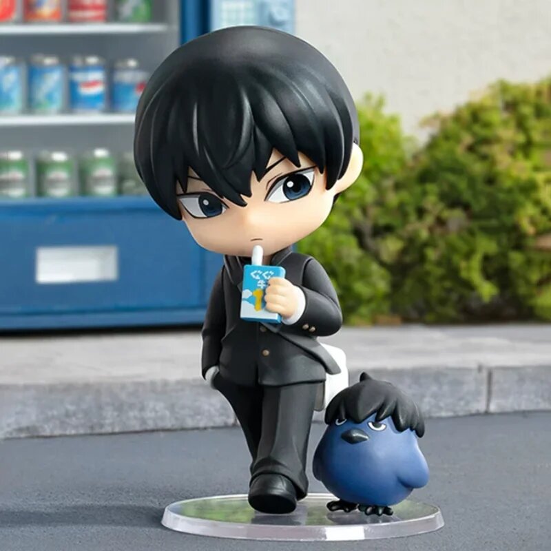 POP MART HAIKYU! OFF-COURT VIBES Серия слепой коробки-сюрприза Черный, Tobio Kageyama