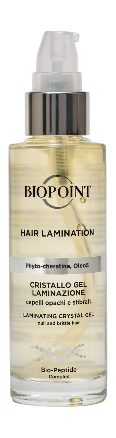 BIOPOINT Lamination Гель для тусклых, поврежденных и ломких волос ламинирующий, 50 мл