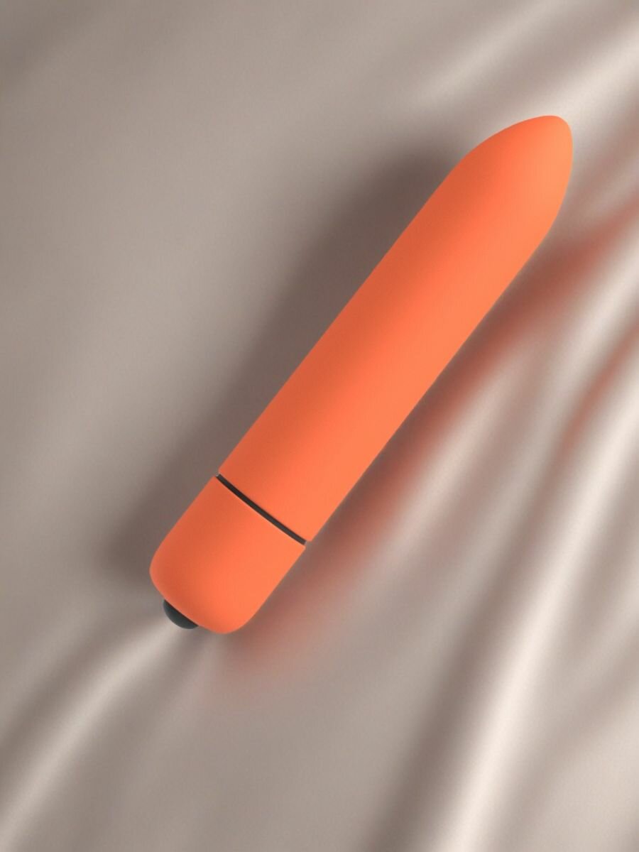 MMG Sex Toys Вибропуля, цвет: оранжевый, 9 см