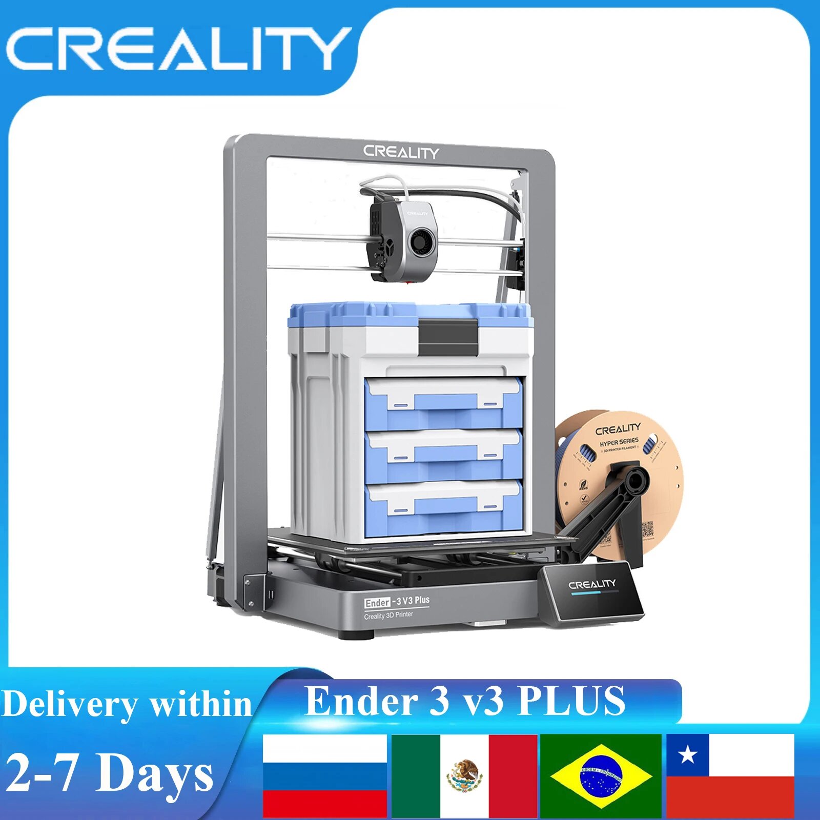 Creality Ender 3 V3 Plus 3D-принтер — фото 1