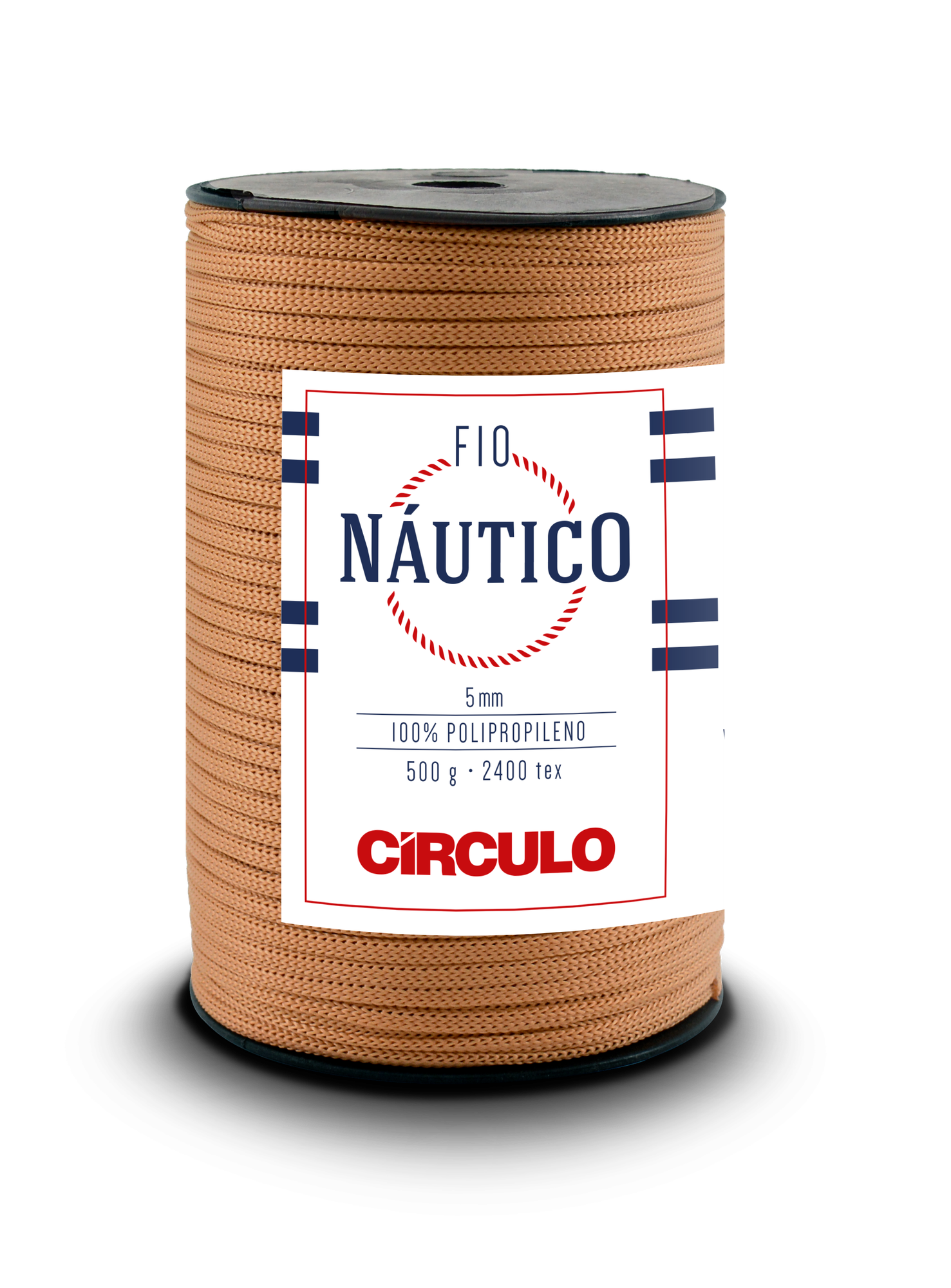 Пряжа CiRCULO FIO NAUTICO (100% полипропилен, 500гр. 208м, цвет 7404