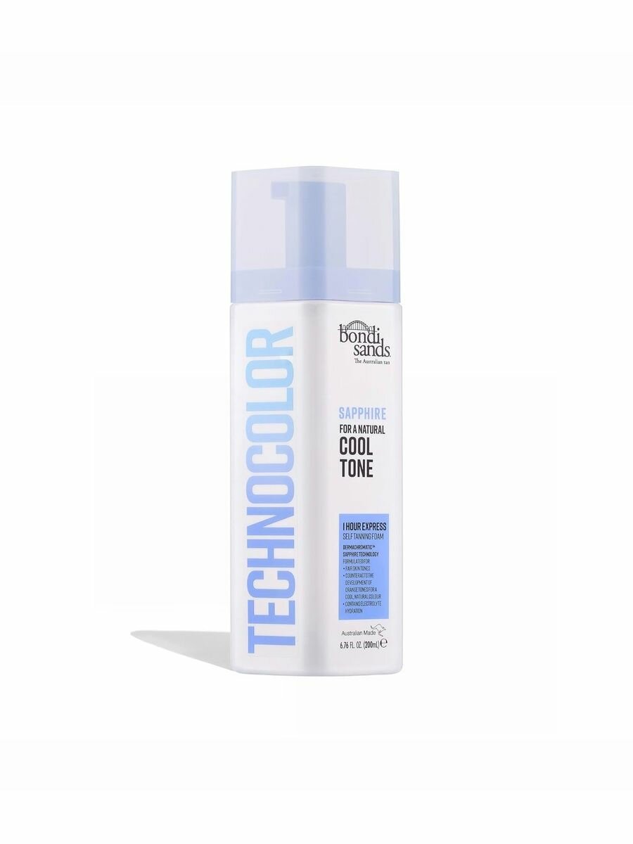 Bondi Sands Экспресс-мусс автозагар Technocolor 1 Hour Express Self Tanning Foam (Sapphire) 200 мл