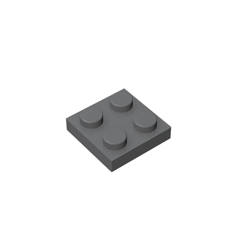 Серый LEGO 2x2 блок