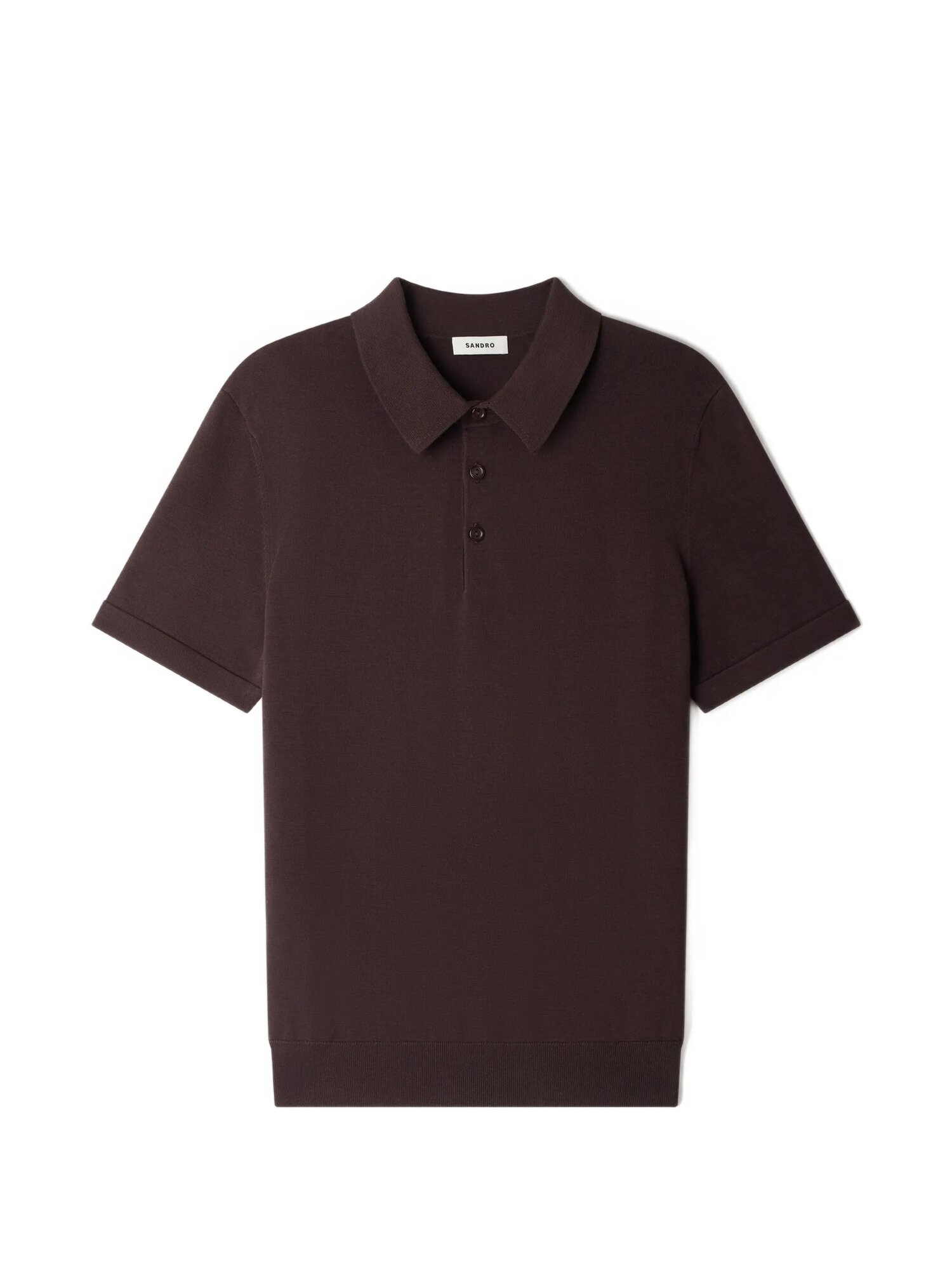 Рубашка Cotton and silk polo shirt