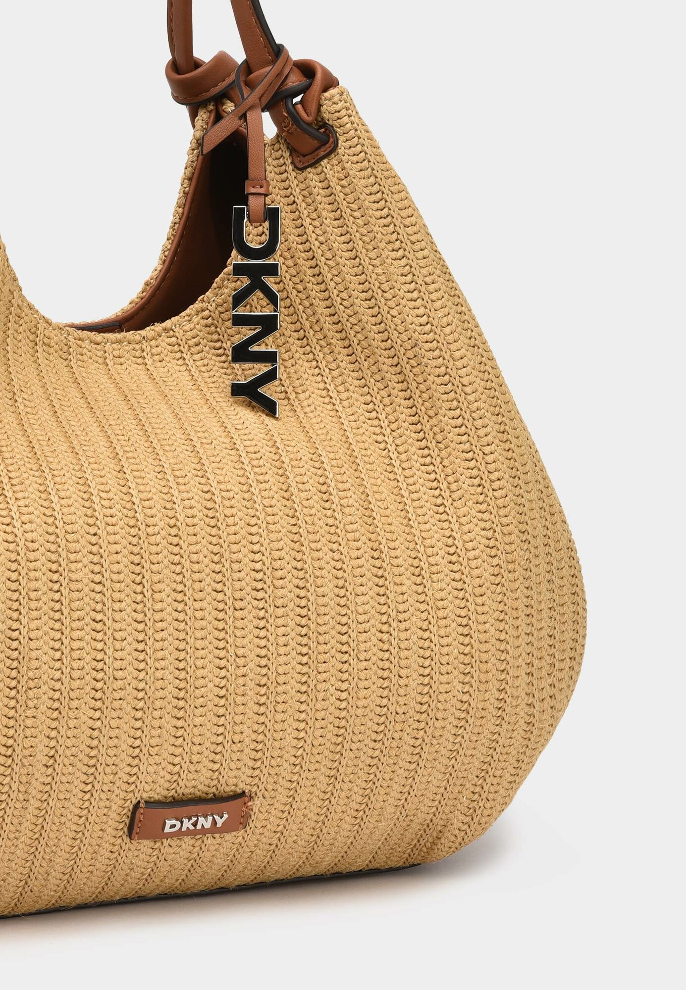 Сумка DKNY, бежевый — фото 1