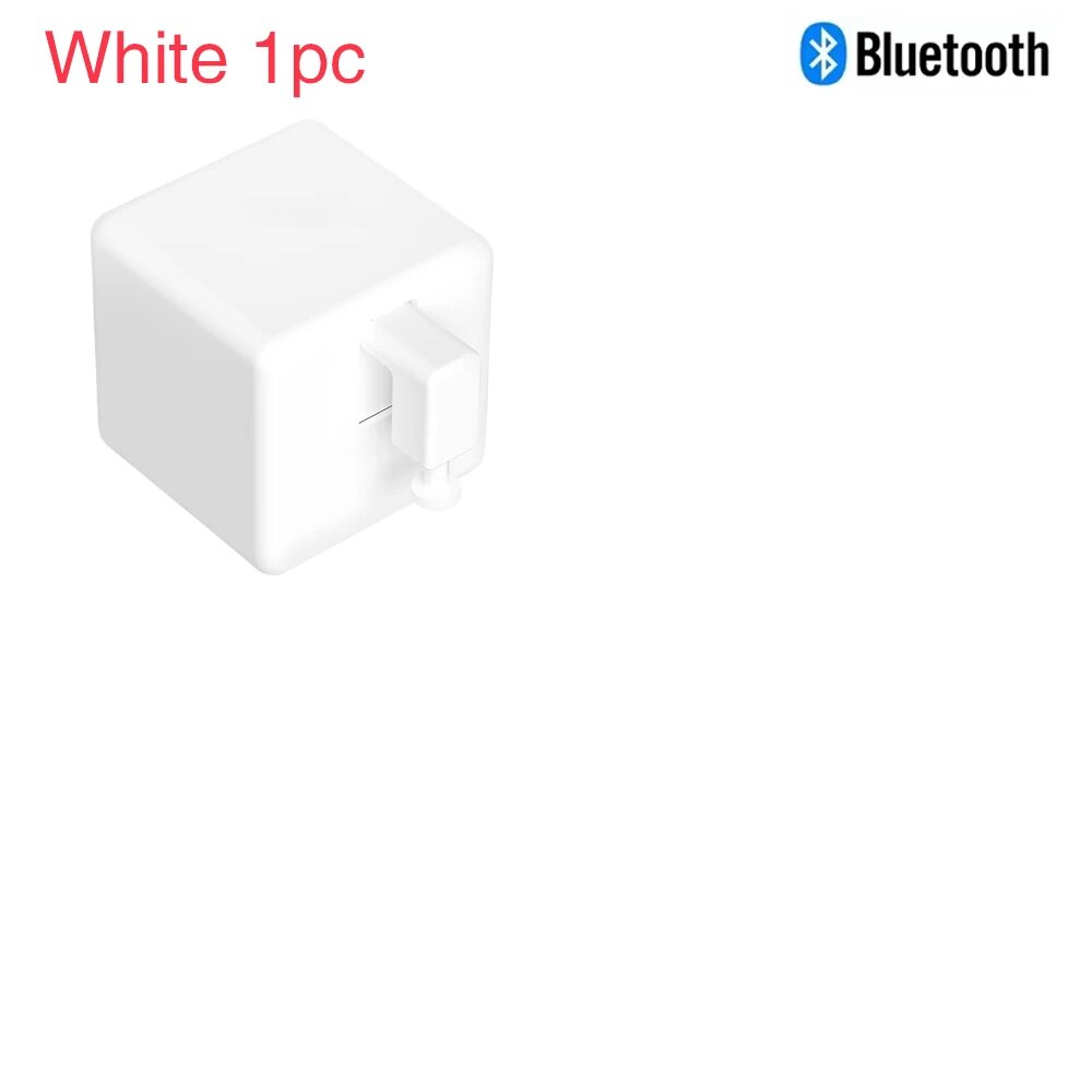 Tuya Bluetooth Smart Fingerbot Switch Bot Button Timethinker White 1pc