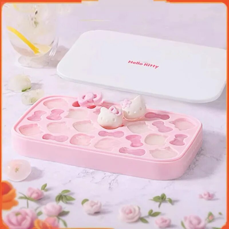 Формы для льда Hello Kitty, 2 шт, розовый