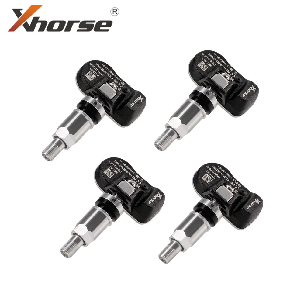 4 шт. Xhorse XDTPM1EN XTPMS датчик TPMS 315 МГц/433 МГц для Key Tool MIDI, Key Tool Plus и Key Tool Max Pro