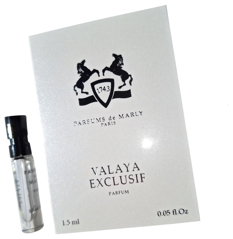 Парфюмерная вода для женщин Валая Эксклюзив - пробник Parfums De Marly Valaya 1.5 мл