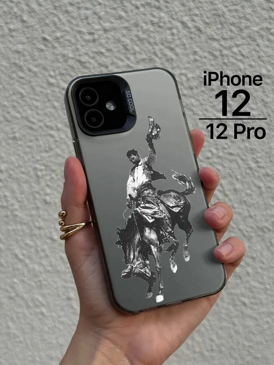 Чехол на iPhone 12 12 Pro с лошадью