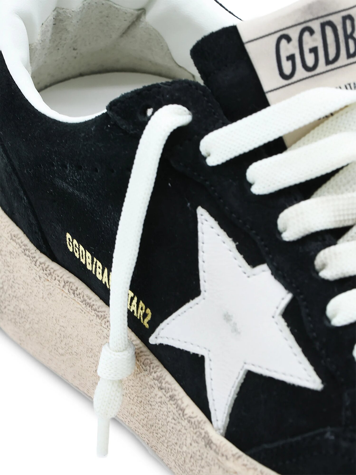 Кроссовки Golden Goose Star-patch distressed-effect sneakers, размер 39 — фото 1