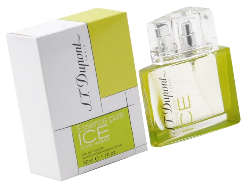 Туалетная вода Дюпон Эссенс Пюр Айс Пур Ом мужская 50 мл - S.T. Dupont Essence Pure Ice